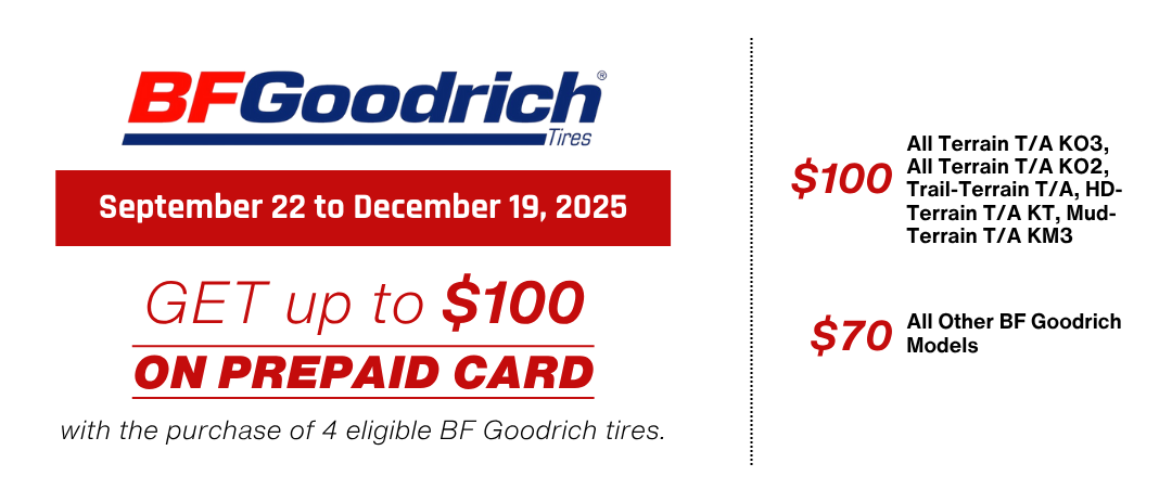 BF Goodrich Rebate 2025 Canada | BF Goodrich Tire Rebates 2025 ...